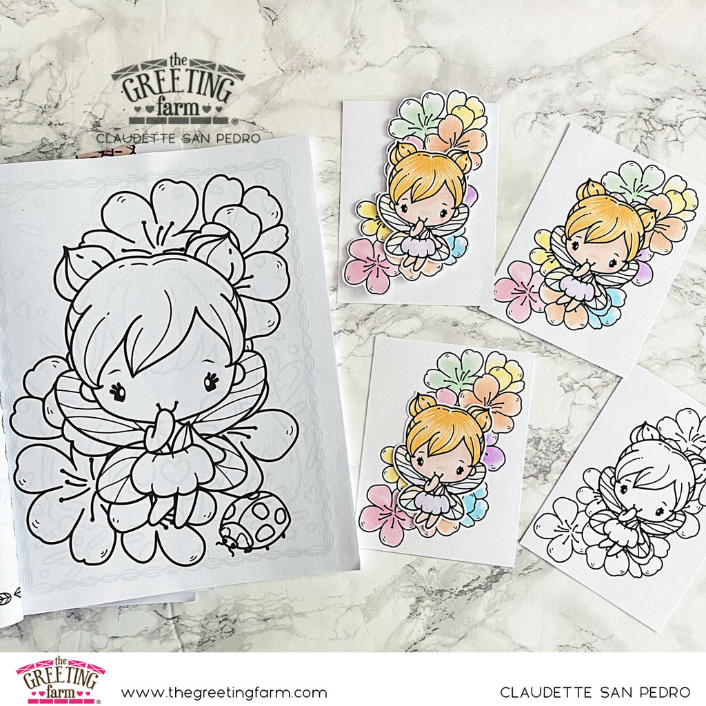 Using our TGF Coloring Book as inspo – The Greeting Farm