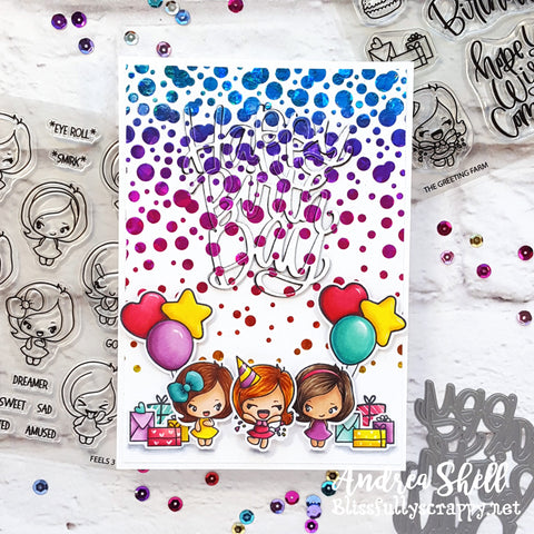 Guest Designer Andrea Shell with a Birthday Card! – The Greeting Farm