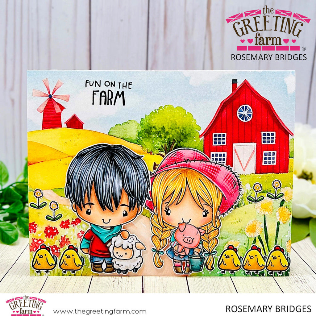 Stamp Feature: Fun On The Farm – The Greeting Farm