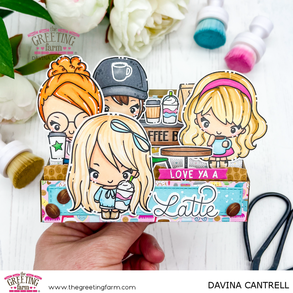 Love you a Latte with Davina – The Greeting Farm