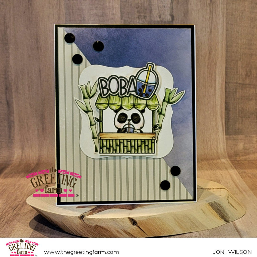 Stamp Feature: Boba Pandas – The Greeting Farm