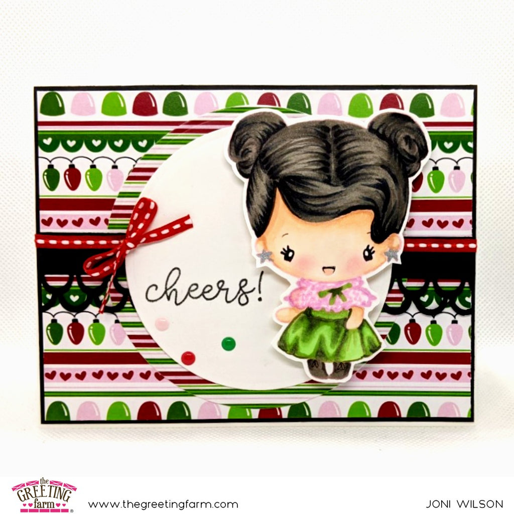 Stamp Feature: Holiday Anya 8 – The Greeting Farm